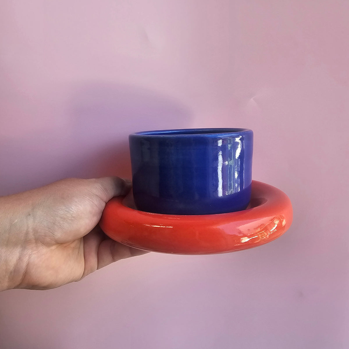 CHERRY BLUEBERRY CUP AND SAUCER SET – MUD WITCH