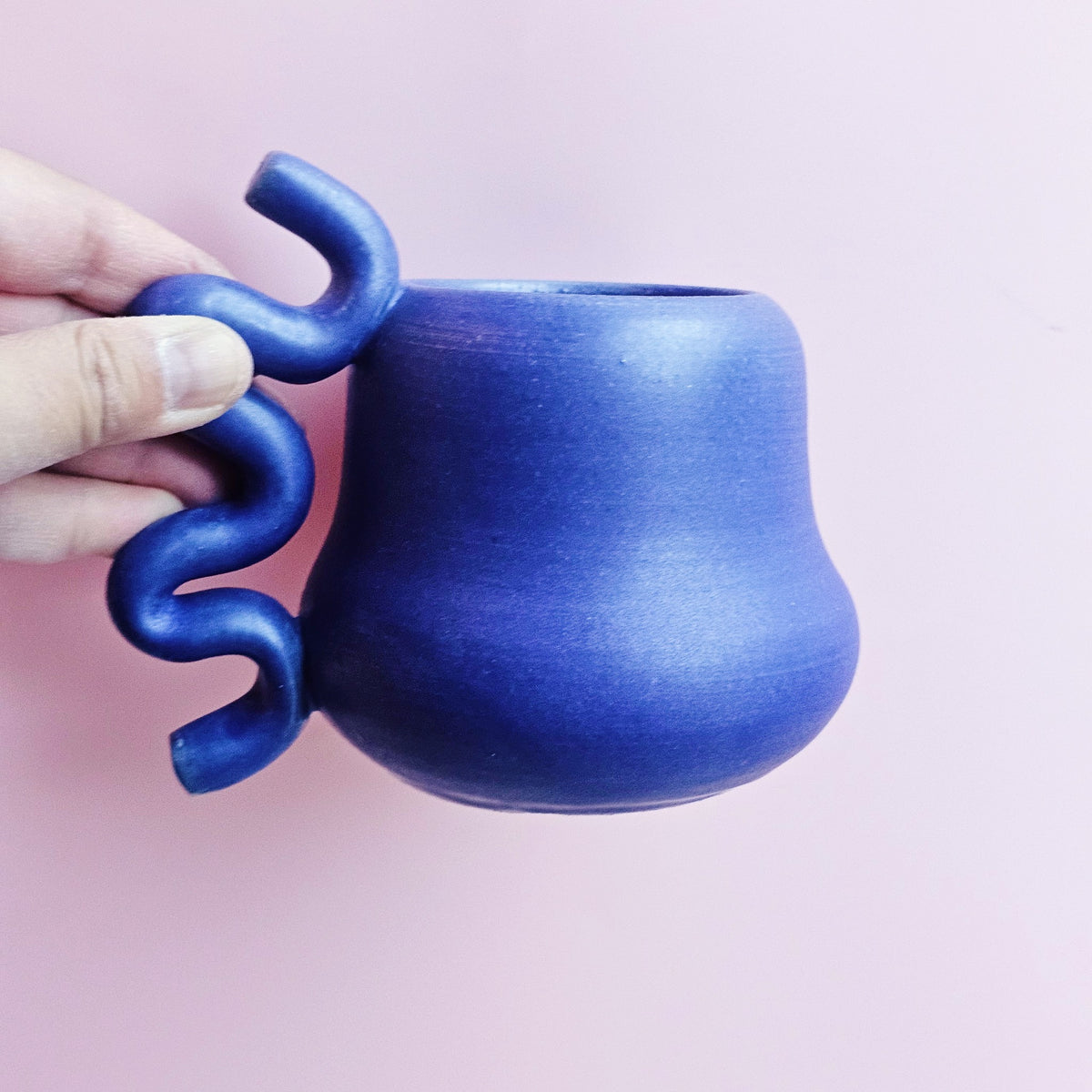 BLUEBERRY SQUIGGLE MUG – MUD WITCH