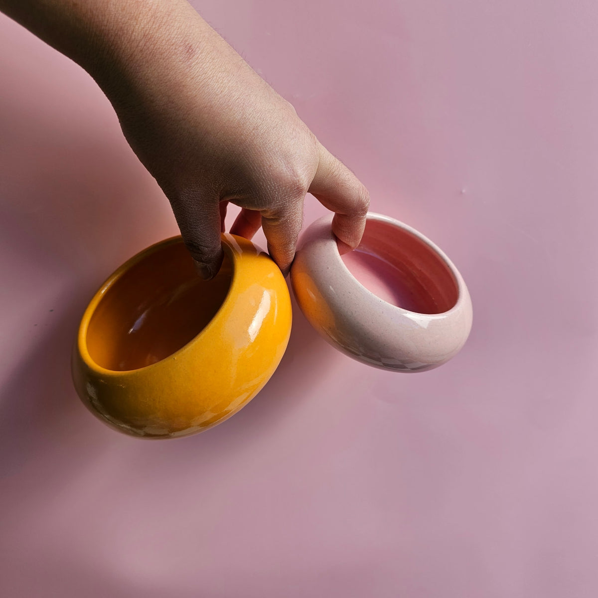 BUBBLE BOWL SET IN PUFF & PERSIMMON! – MUD WITCH