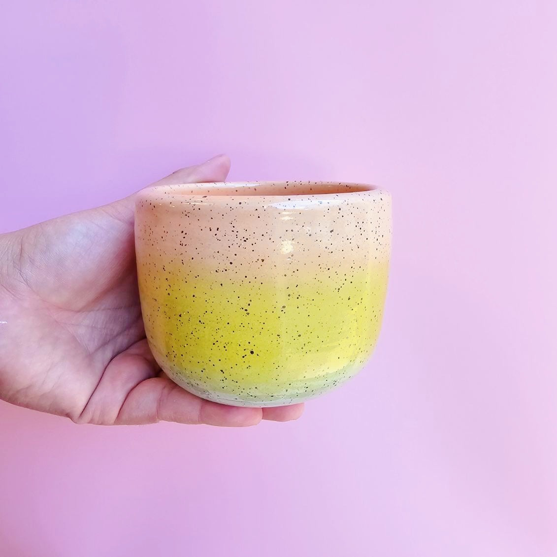 PUSH POP SPECKLED CUP – MUD WITCH